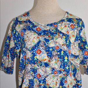 LuLaRoe | Tops | Lularoe Disney Princess Gigi | Poshmark